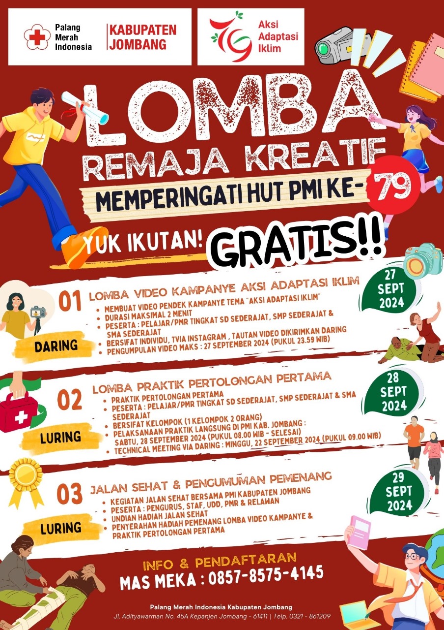 Technical Meeting Lomba Remaja Kreatif HUT PMI ke-79 tahun 2024 - PMI ...