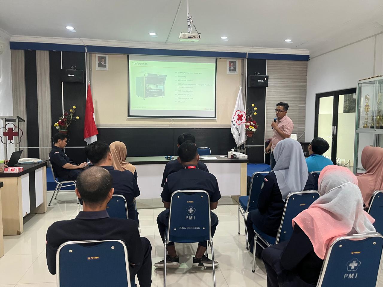 UDD PMI Kabupaten Jombang Gelar Sosialisasi Trial Pemeriksaan Antibodi ...