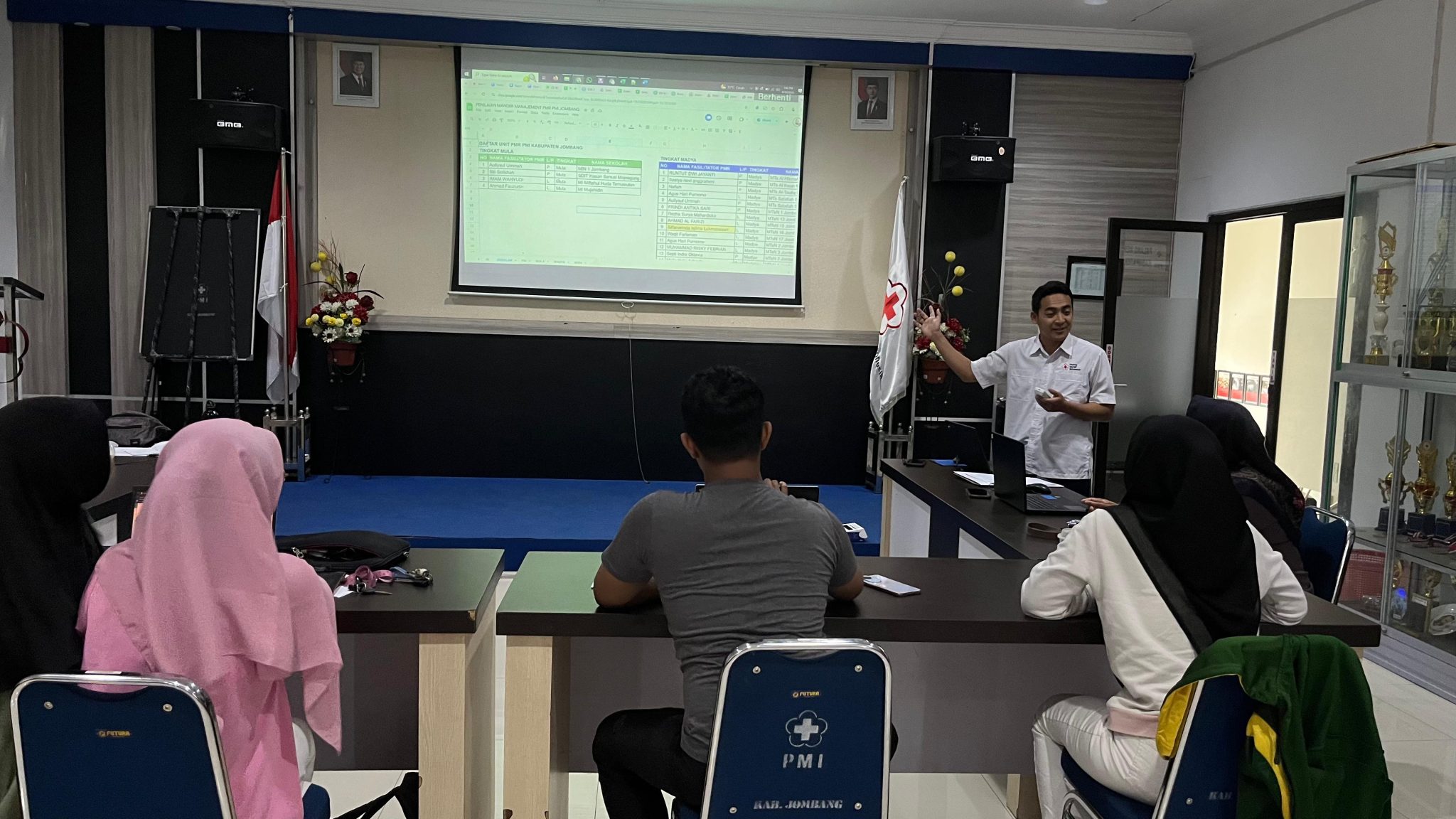 Persiapan JUMBARA PMR Jawa Timur 2025, PMI Jombang Gelar Rapat ...